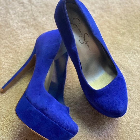 Jessica Simpson | Shoes | Royal Blue Jessica Simpson Pumps | Poshmark